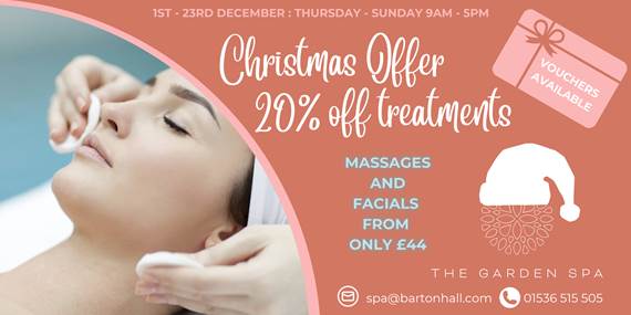 Relax and Rejuvenate at our Garden Spa in Kettering, Northamptonshire ...