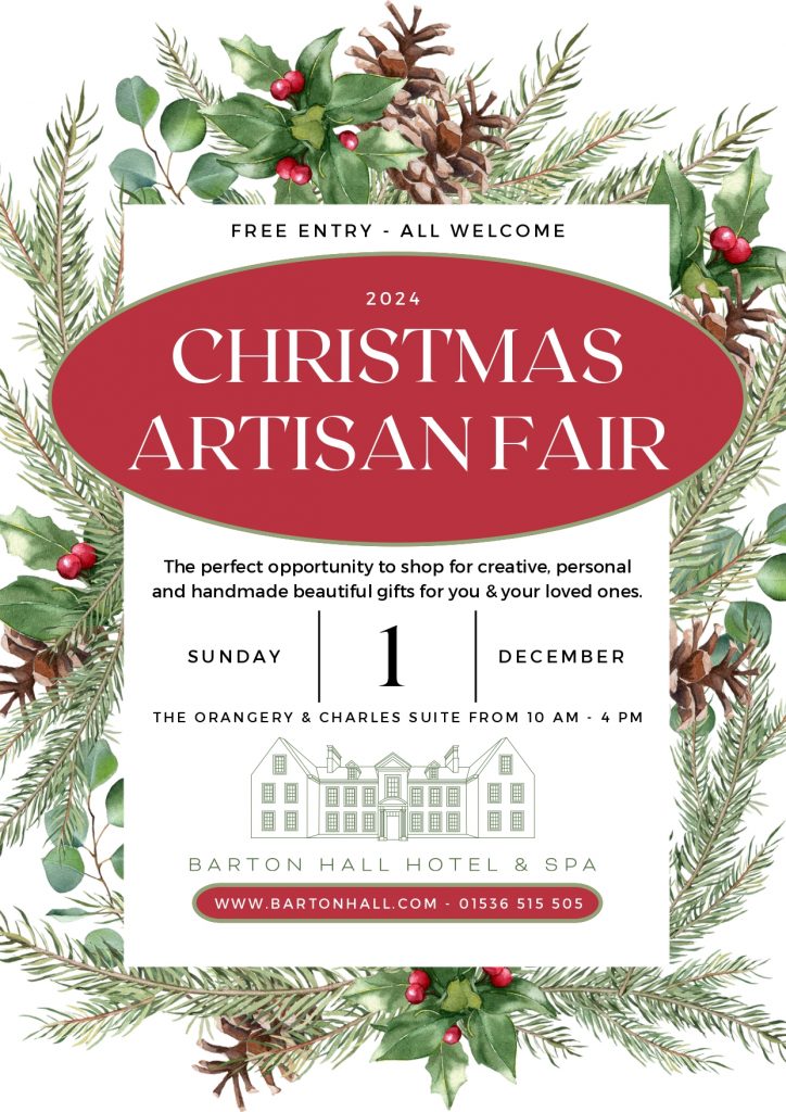 What's On? | Barton Hall Hotel | Vines Restaurant | The Garden Spa